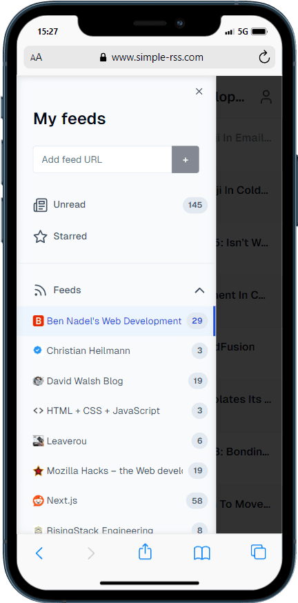SimpleRSS - Minimalist RSS Reader